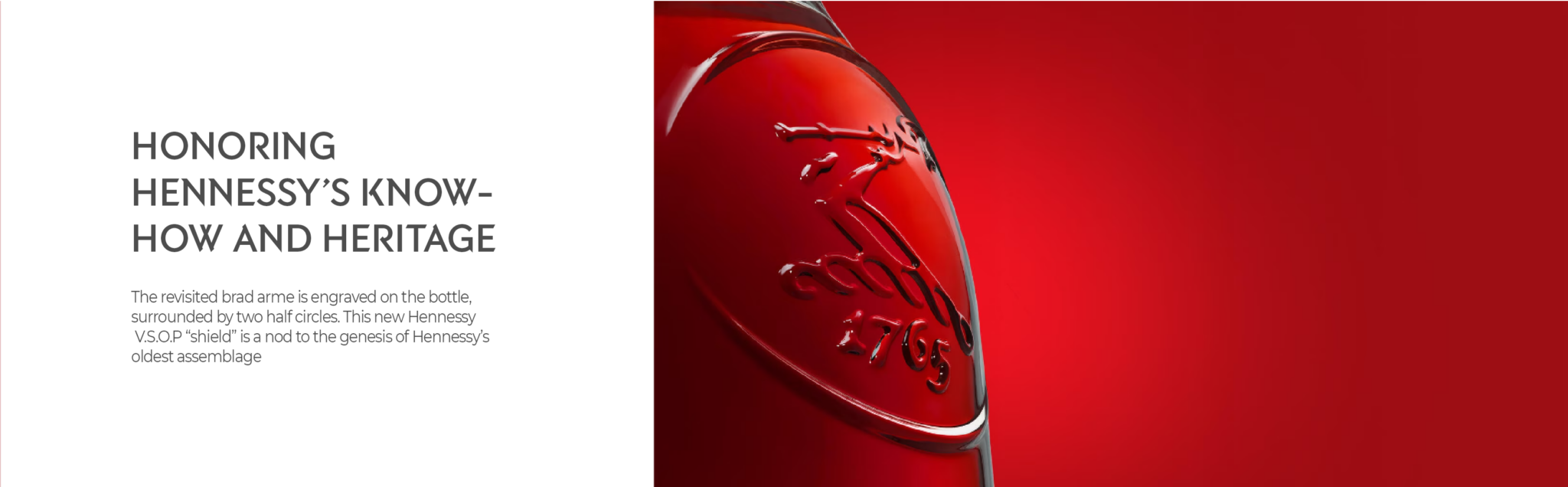 HENNESSY V.S.O.P REFINED DESIGN.